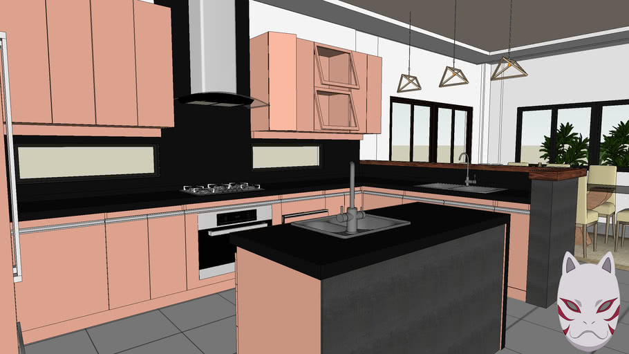 Modular Kitchen | 3D Warehouse