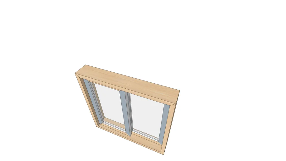 1000*950 WINDOW,155BAR | 3D Warehouse