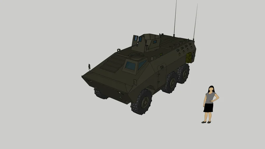 Engesa EE-11 Urutu -EB | 3D Warehouse