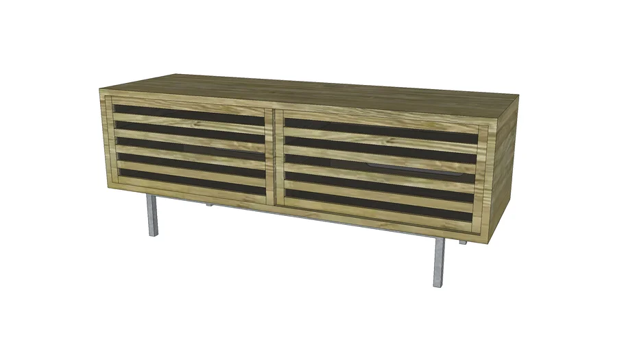 Media Console | 3D Warehouse