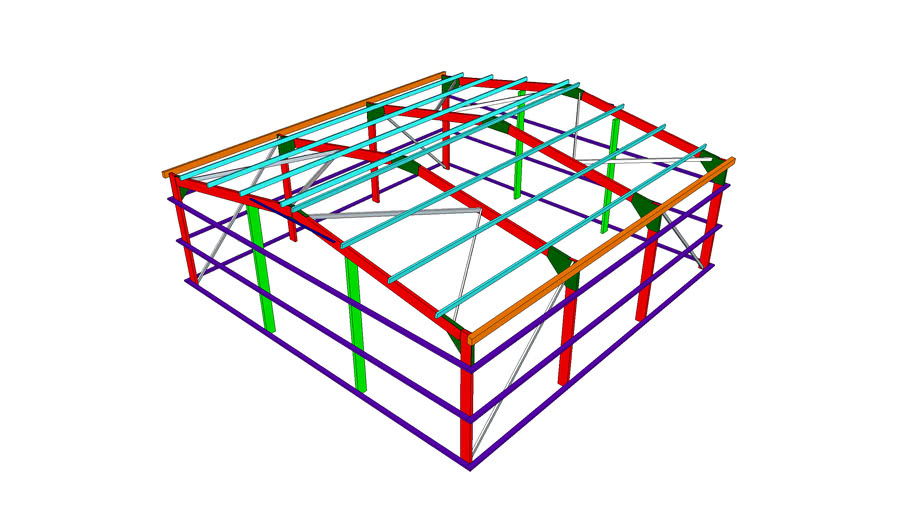 Building Frame | 3D Warehouse
