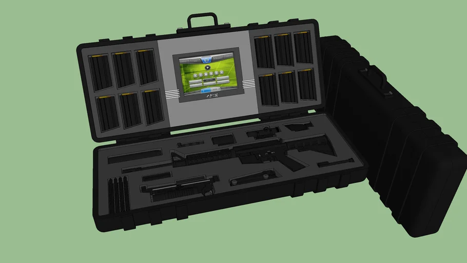 M4 Carbine (Custom-build) Weapon Case | 3D Warehouse