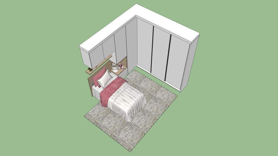 Guarda roupa planejado | 3D Warehouse