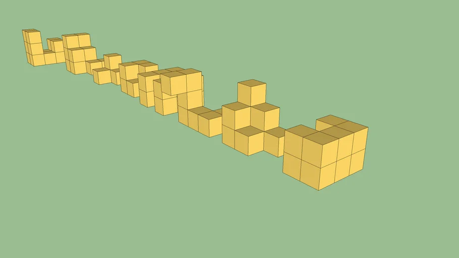 cubes | 3D Warehouse