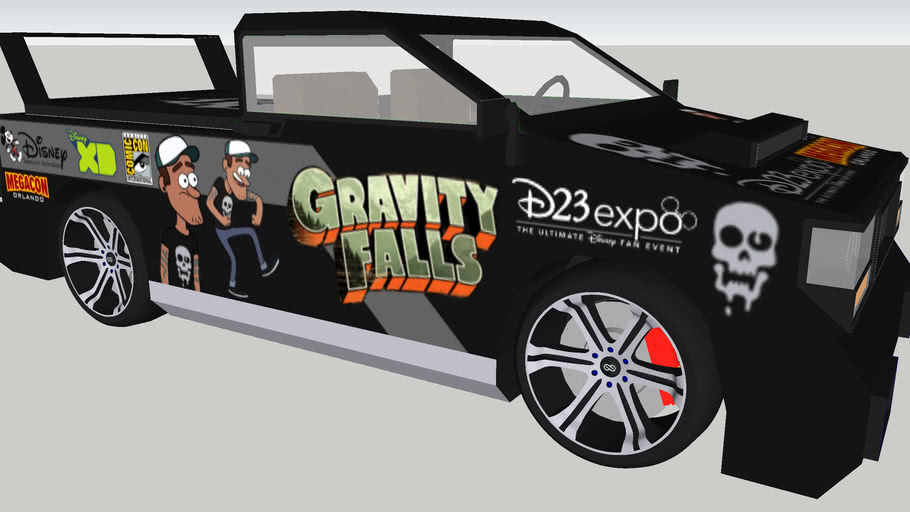Gravity Falls Nate Car | 3D Warehouse