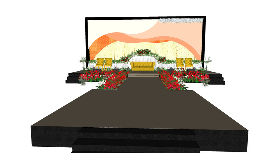 layout hall | 3D Warehouse