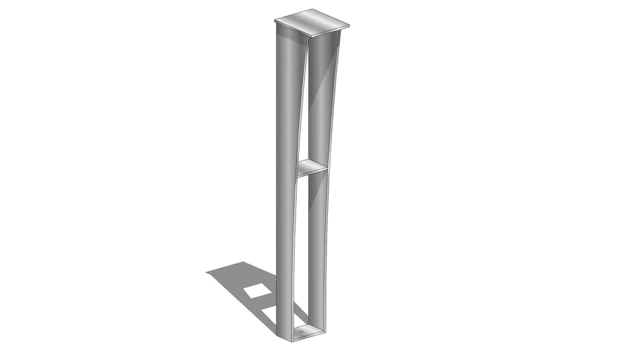 01070212-1 Neoteric Counter Support Island Leg - (5'W x 6'D x 34.5'H ...