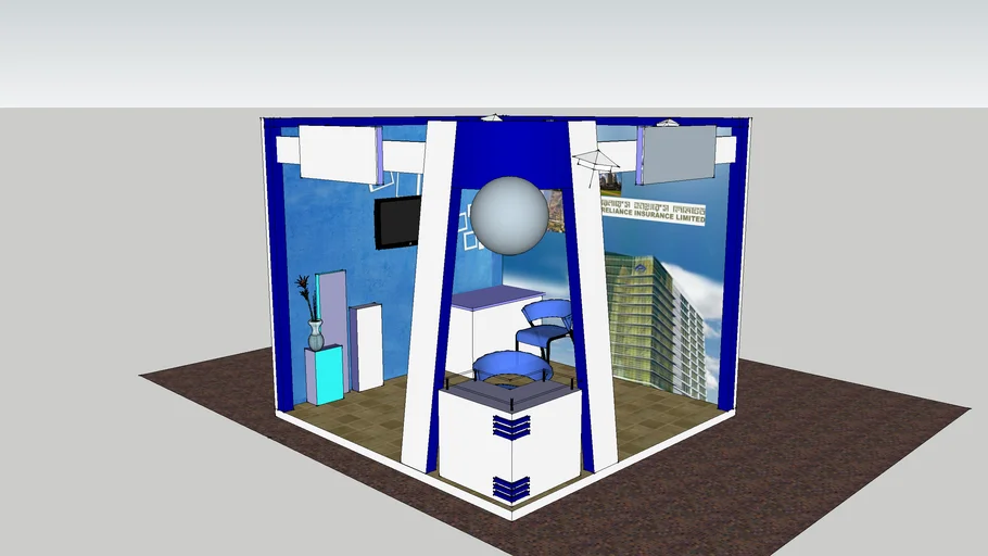 Exhibition Stall Design | 3D Warehouse