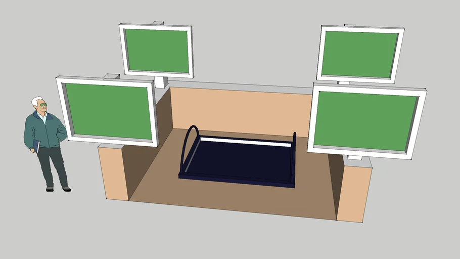 Stand robot | 3D Warehouse