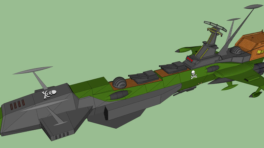 Arcadia Capitan Harlock | 3D Warehouse