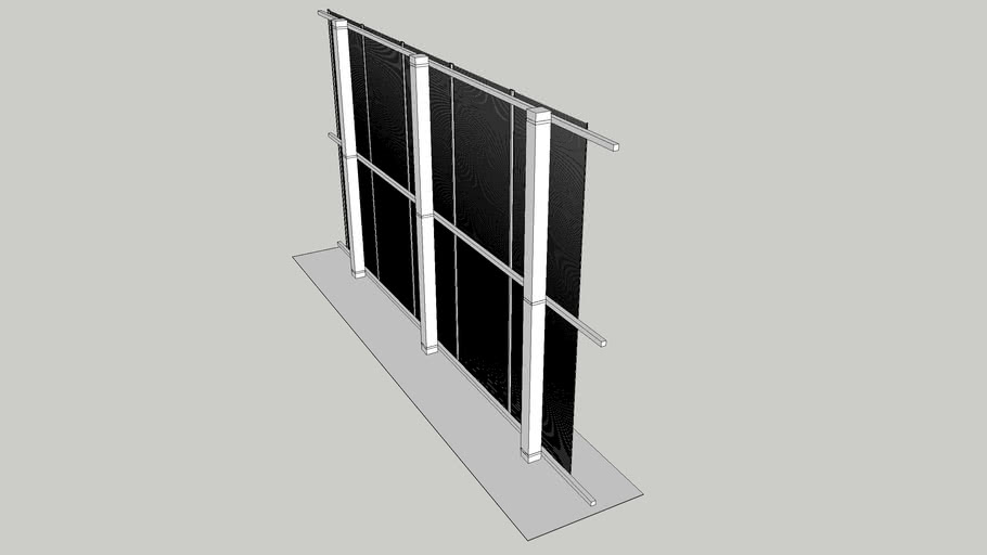 05 Guardian Fence System - TruLouver | 3D Warehouse