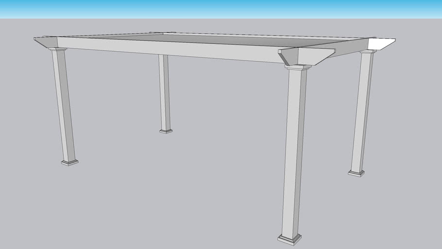 Shade Covering Structure | 3D Warehouse