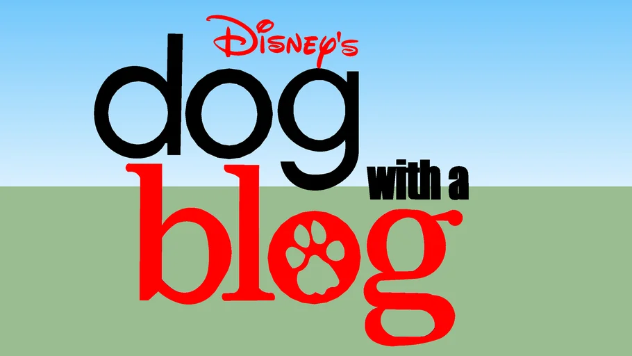 Disney's Dog With A Blog Logo | 3D Warehouse