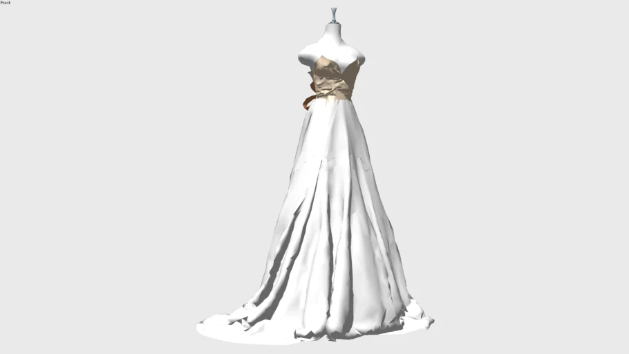 wedding dress | 3D Warehouse