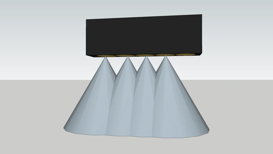 PXP LED spotlight | 3D Warehouse