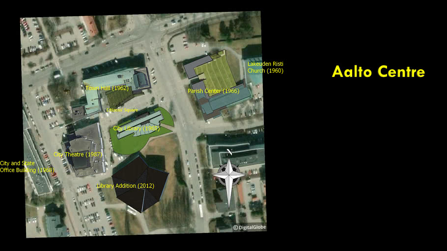 Seinajoki City Library by Alvar Aalto | 3D Warehouse