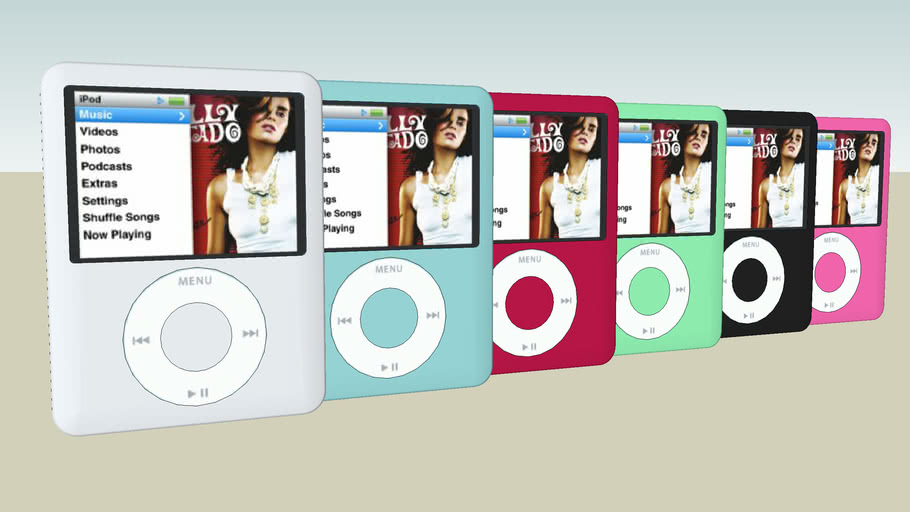 Apple iPod Nano (3rd Generation) | 3D Warehouse