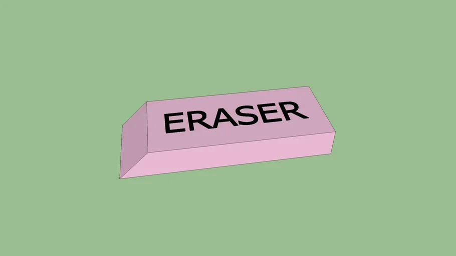 Eraser | 3D Warehouse