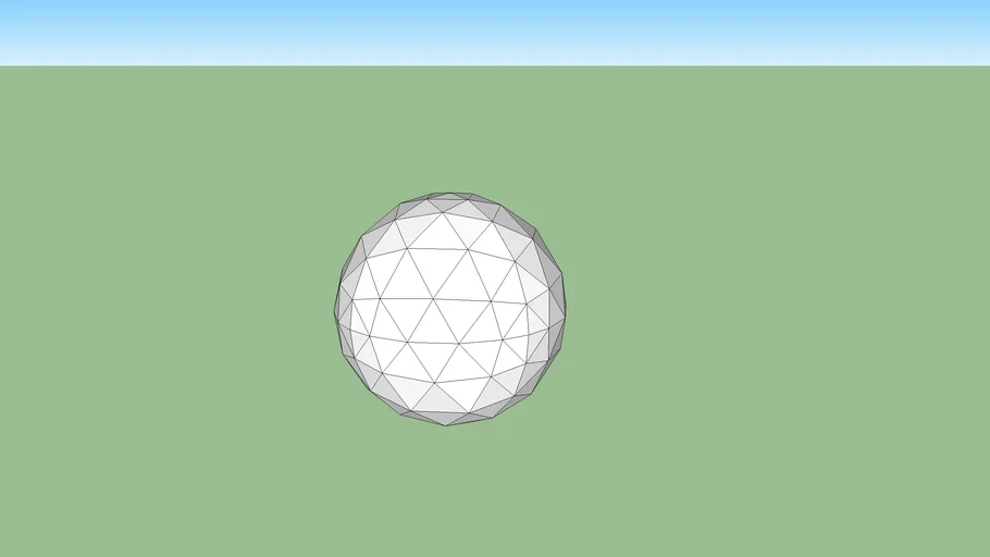 geodesic dome | 3D Warehouse