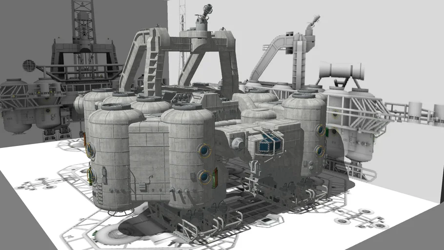 Deepcore - Abyss Rig v2.0 | 3D Warehouse