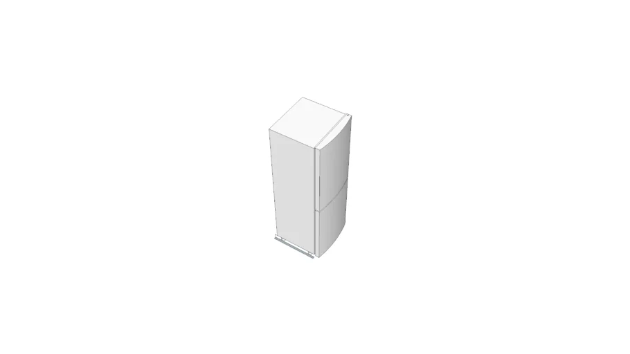 LG SLim 10 CU.FT. Refrigerator | 3D Warehouse