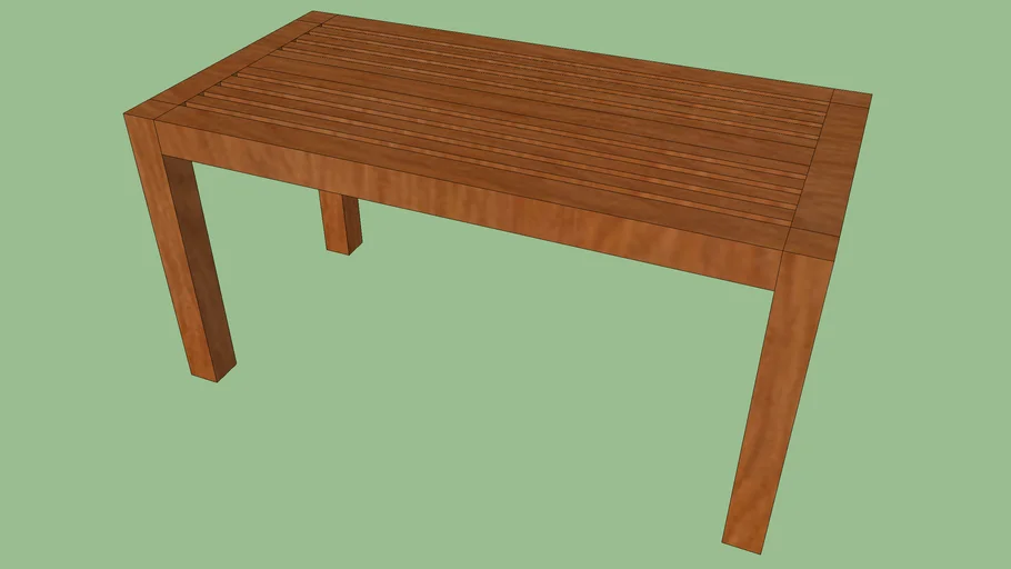 Garden Work Bench | 3D Warehouse