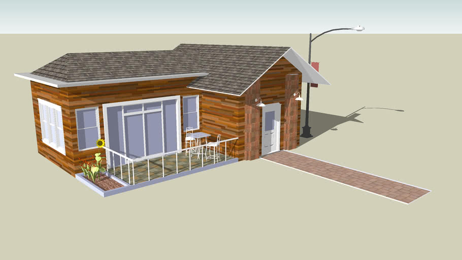 House 1 floor | 3D Warehouse