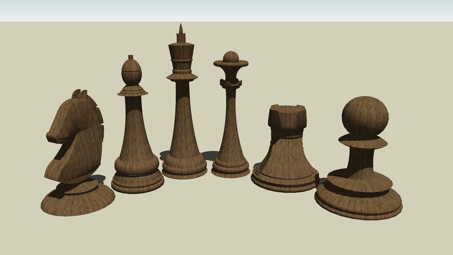 Chess pieces | 3D Warehouse