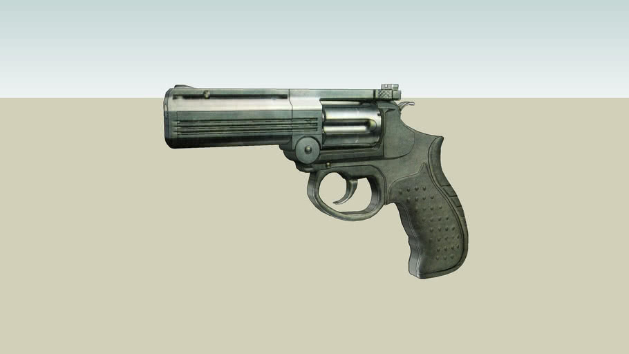 MP-412 REX textured | 3D Warehouse