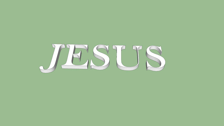 JESUS | 3D Warehouse