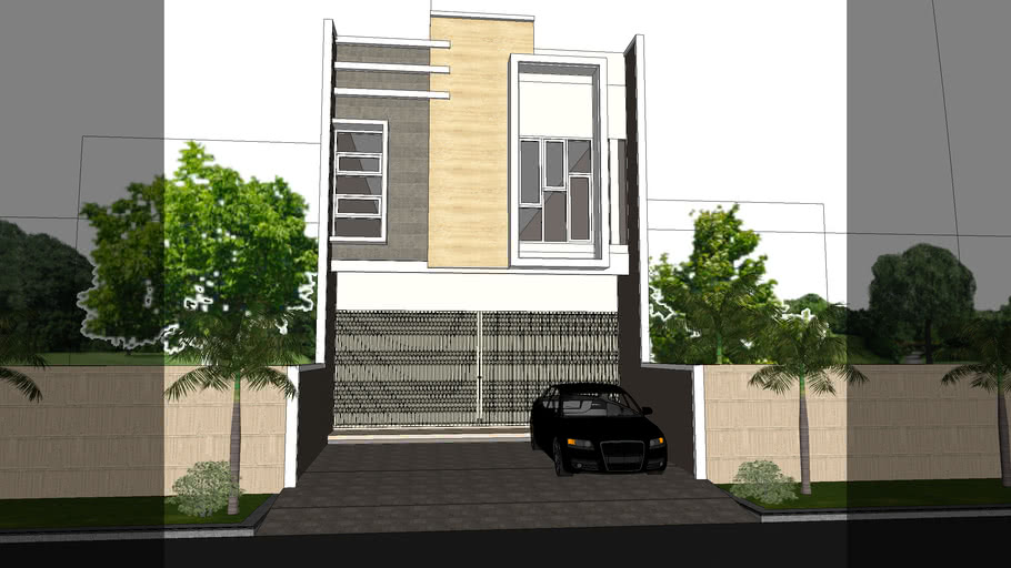 Ruko 2 lantai | 3D Warehouse