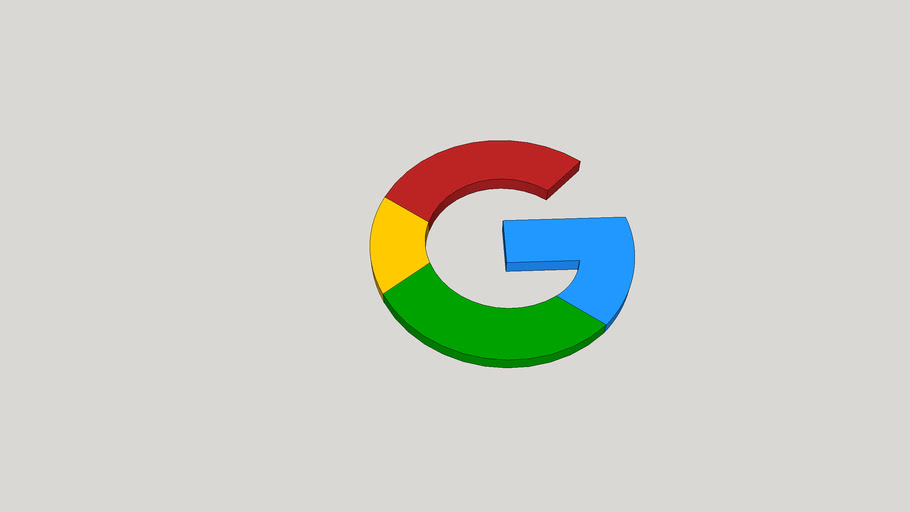 Google Logo 'G' | 3D Warehouse