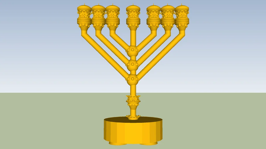 Menorah - Rambam | 3D Warehouse