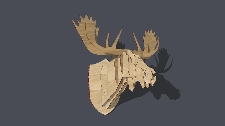 3D Moose Head | 3D Warehouse