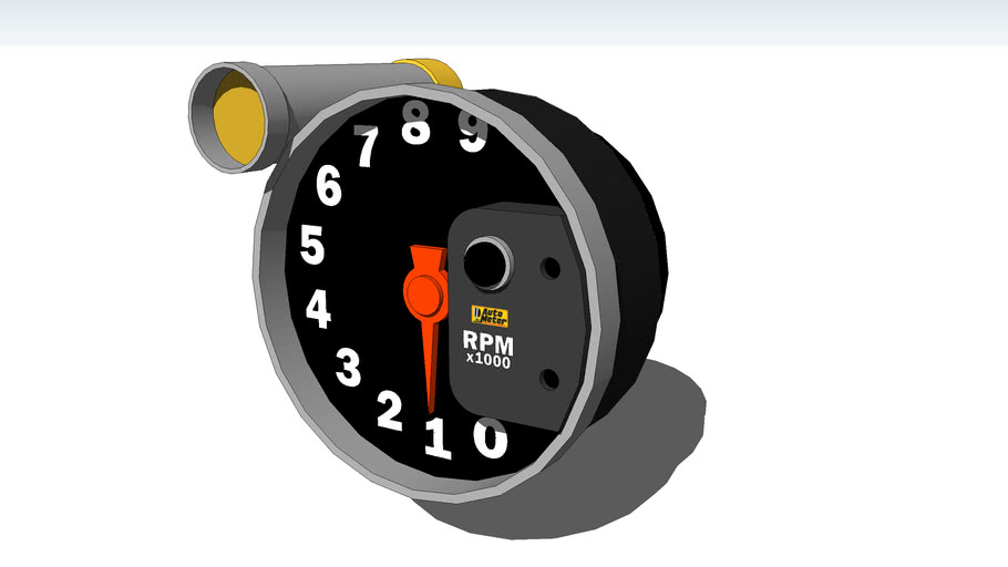 RPM Guage | 3D Warehouse