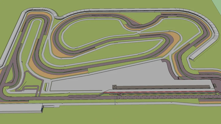 Race Circuit | 3D Warehouse
