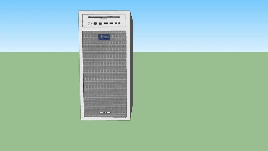 Sun Microsystems Ultra 40 desktop workstation | 3D Warehouse