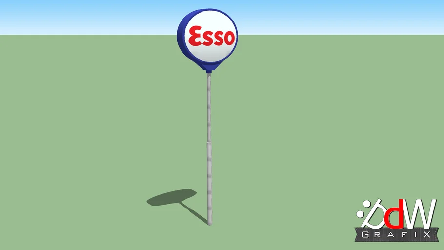 Esso Reclamemast | 3D Warehouse