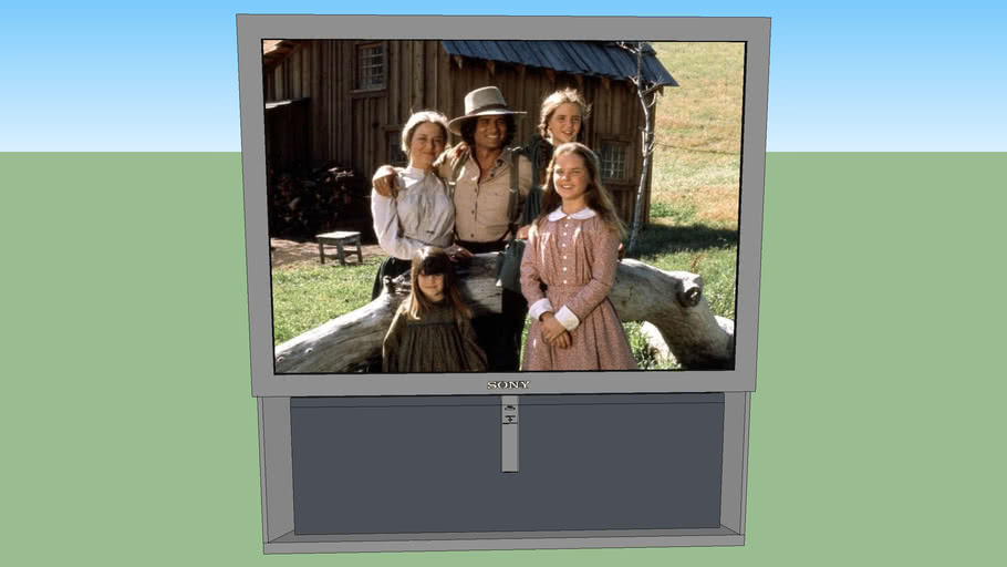 Sony rear-projection CRT TV (KP-53HS30) | 3D Warehouse