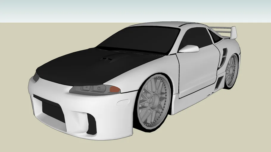 Tuned Mitsubishi Eclipse GS-T | 3D Warehouse