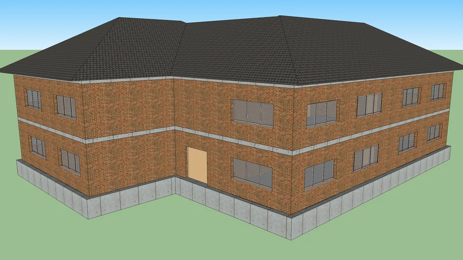 2 Storey Building | 3D Warehouse