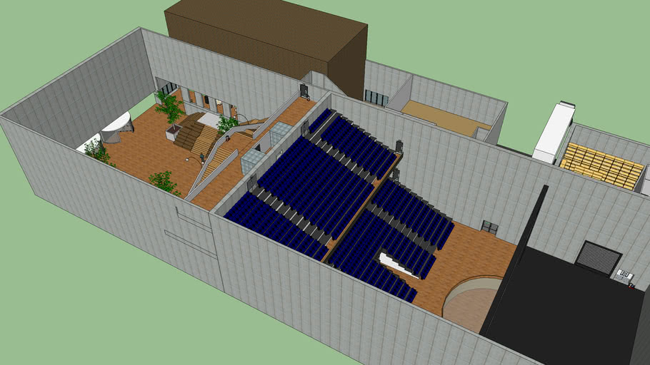 Theatre Interior Model | 3D Warehouse