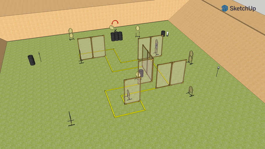 IPSC STAGE 2 Antoni Ignas | 3D Warehouse