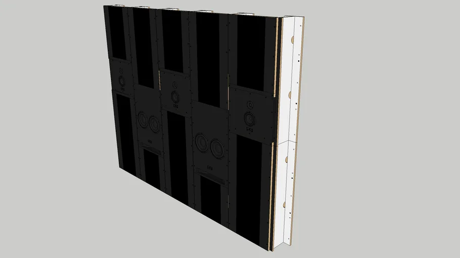 Waterfall Audio - Wall Install Pro Custom Small (3 SAT150 & 2 SUB600S ...