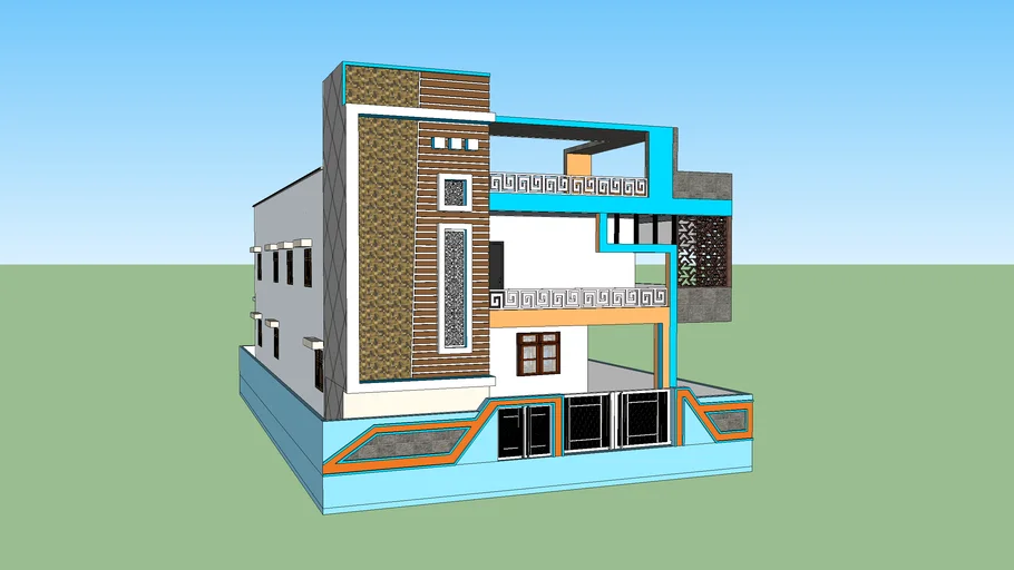 house elevation | 3D Warehouse