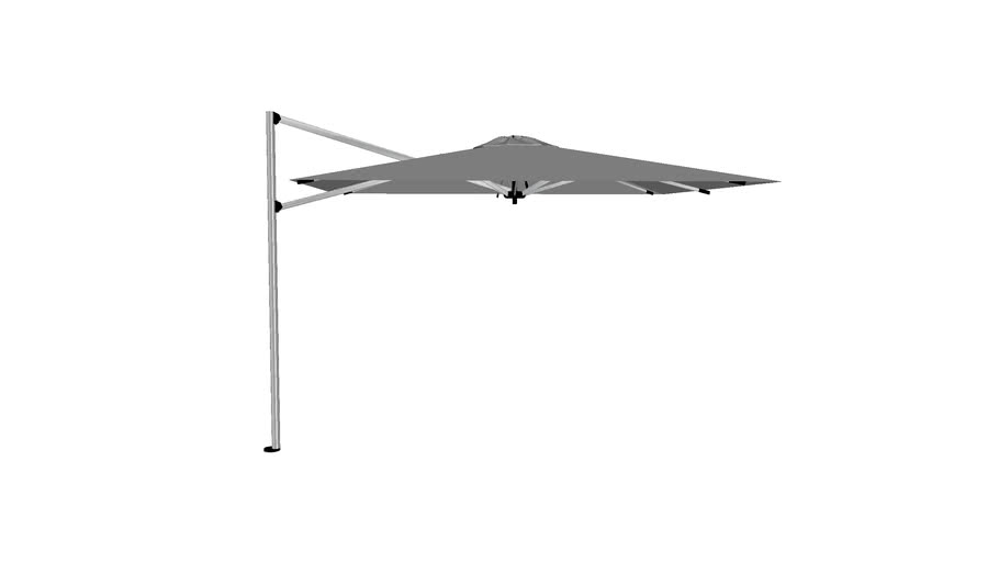 OMBRELLONE LATERAL SIRIUS QUADRADO 3X3M | 3D Warehouse