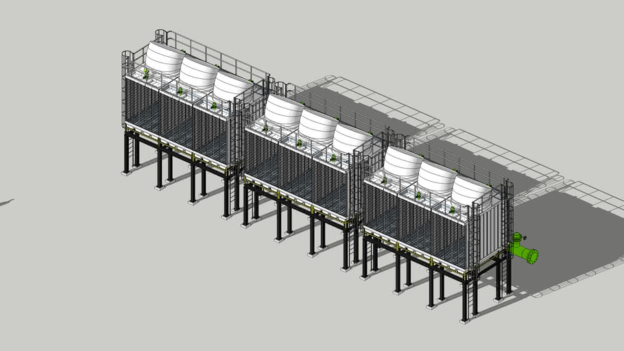 Cooling Tower | 3D Warehouse