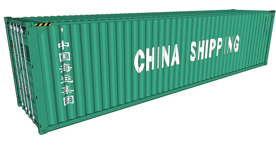 40' container | 3D Warehouse