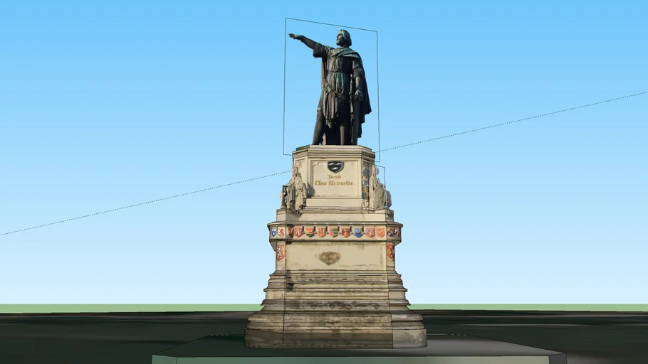 Monument Jacob Van Artevelde | 3D Warehouse