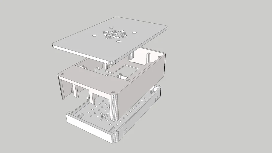 Case for Raspberry Pi 4 model B | 3D Warehouse